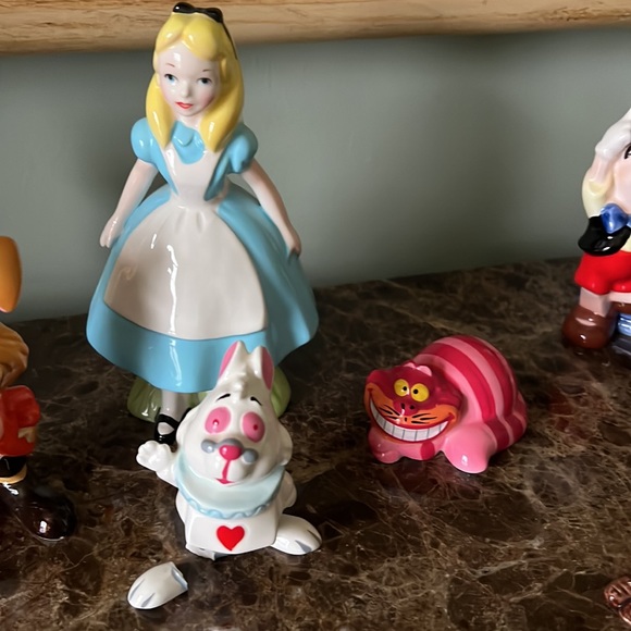 Other | Vintage Disney Figurines Alice In Wonderland | Poshmark